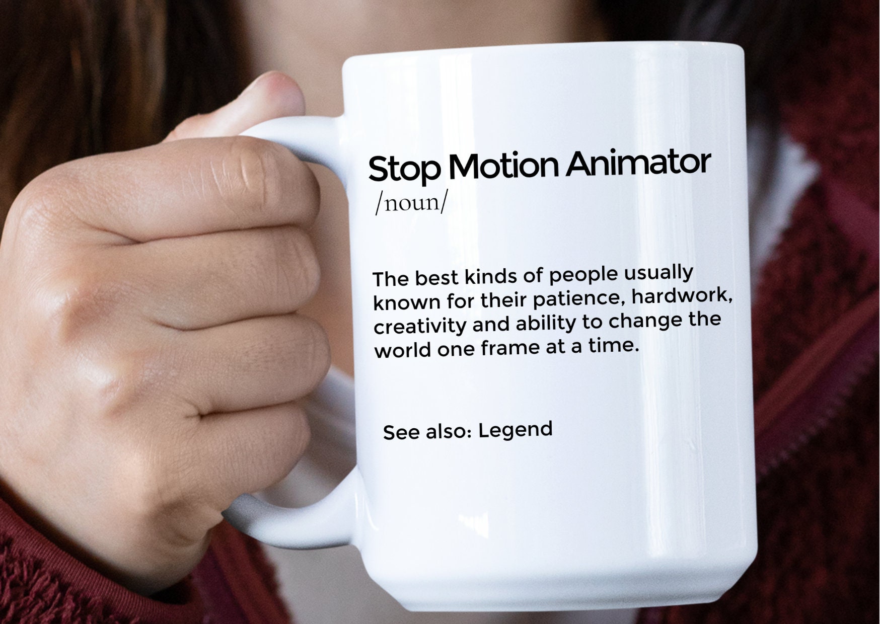 Stop Motion Animator Mug Stop Motion Animation Gift - Etsy
