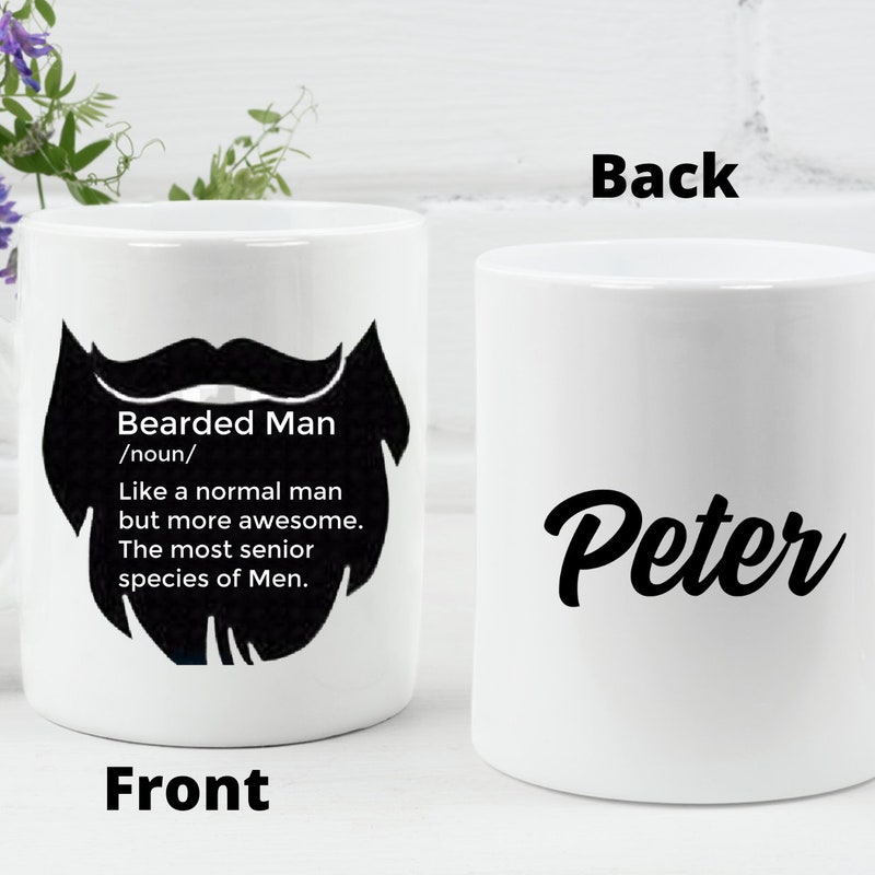 Beard Mug - Etsy