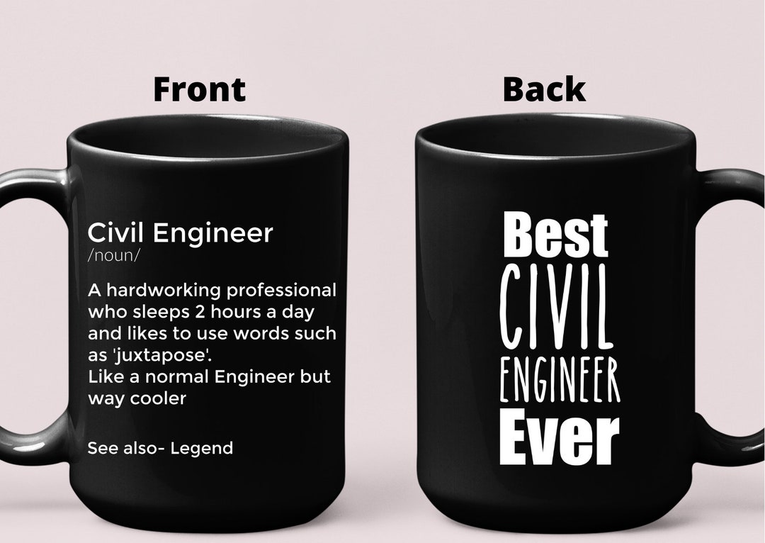 Civil Engineer Mug Gift Ideas for Civil Engineer Civil Engineering Gift ...
