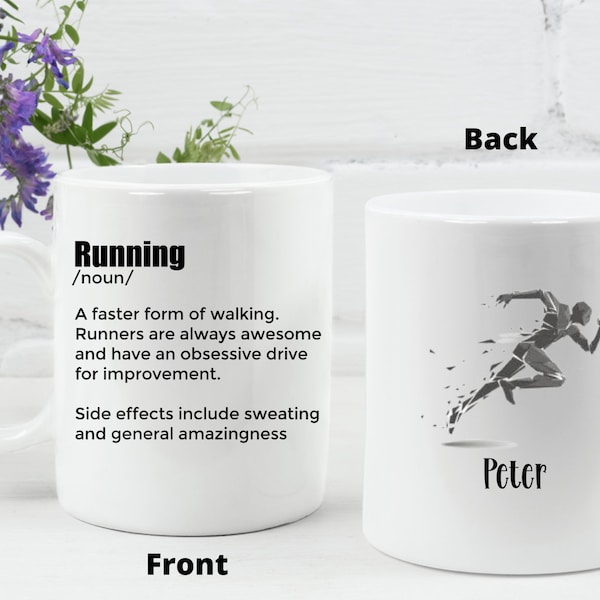 Funny Running Mug - Etsy