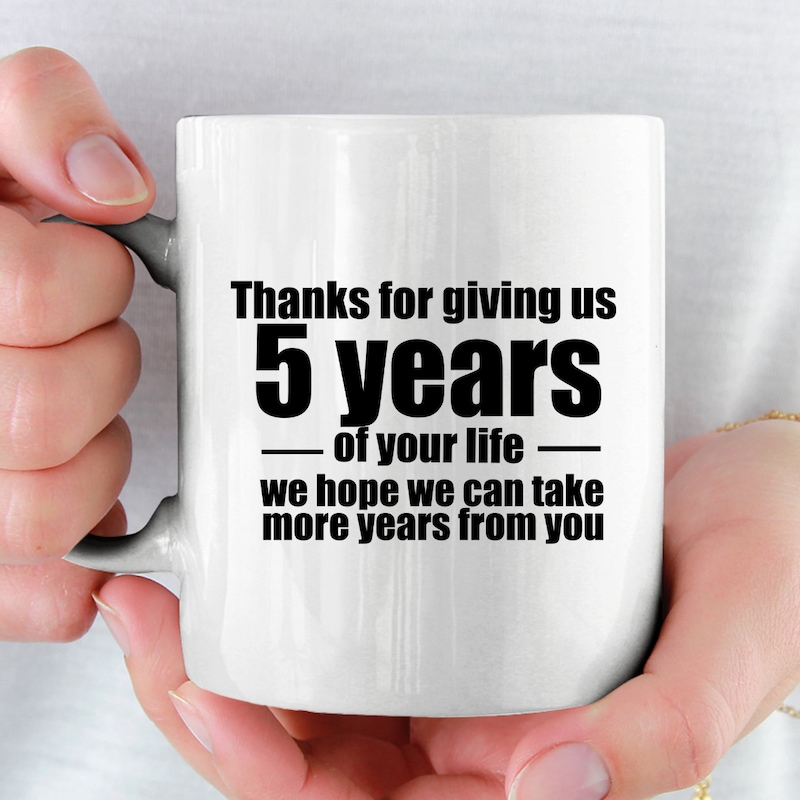 Anniversary Mugs - Etsy