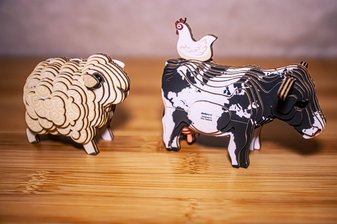 3D Farm Animals - Etsy