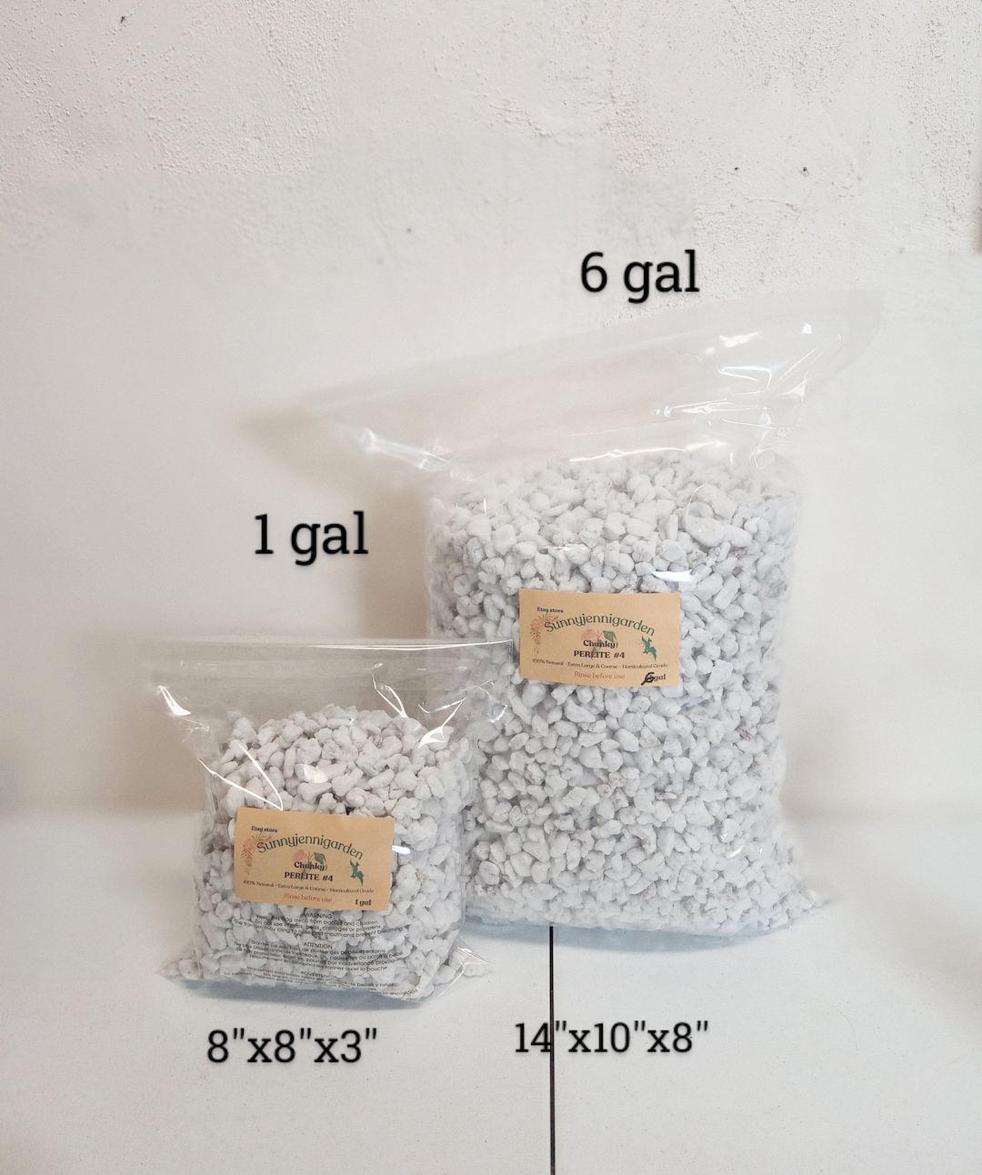 Premium Chunky Perlite No. #4 Extra Course Sifted, Extra Large Size ...