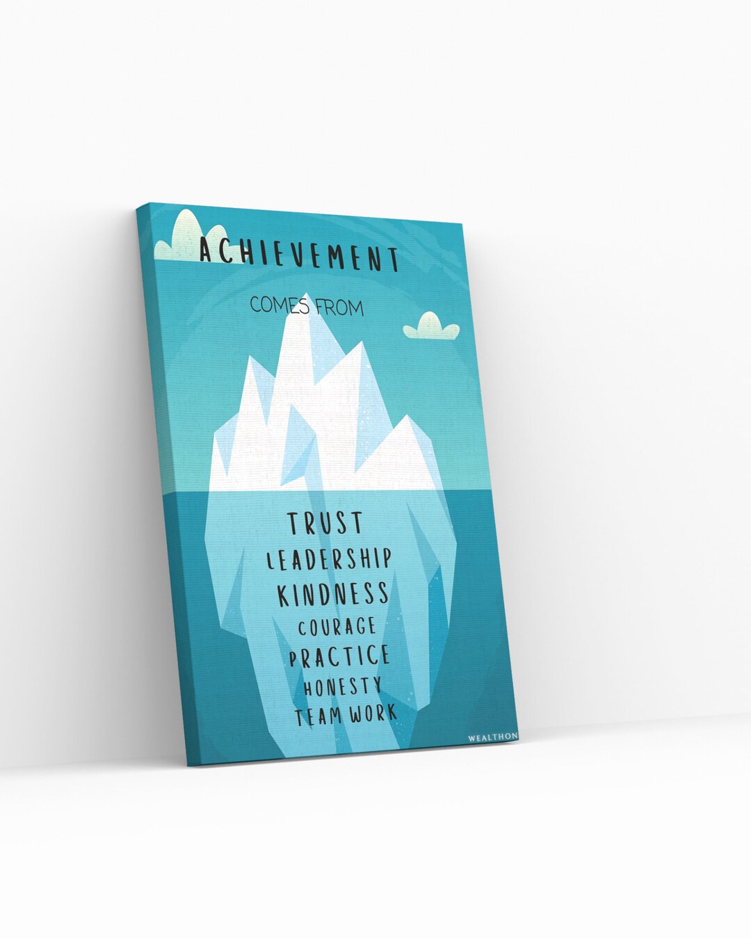 Kids Canvas, Combo Kids, Iceberg Canvas, Kids Wall Art, Kids ...