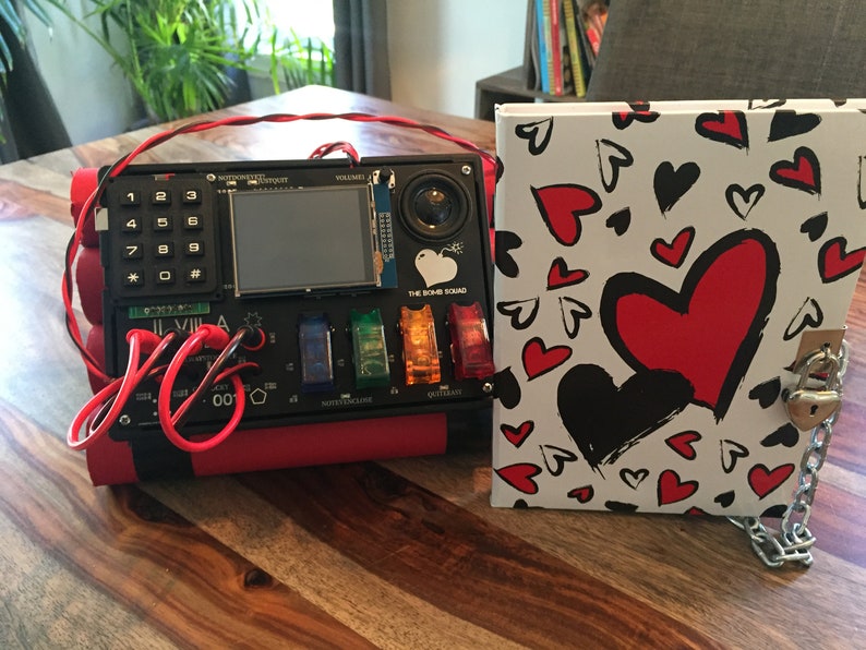 The Bomb Squad Mystery Puzzle Box Game Escape Room Home Puzzle - Etsy