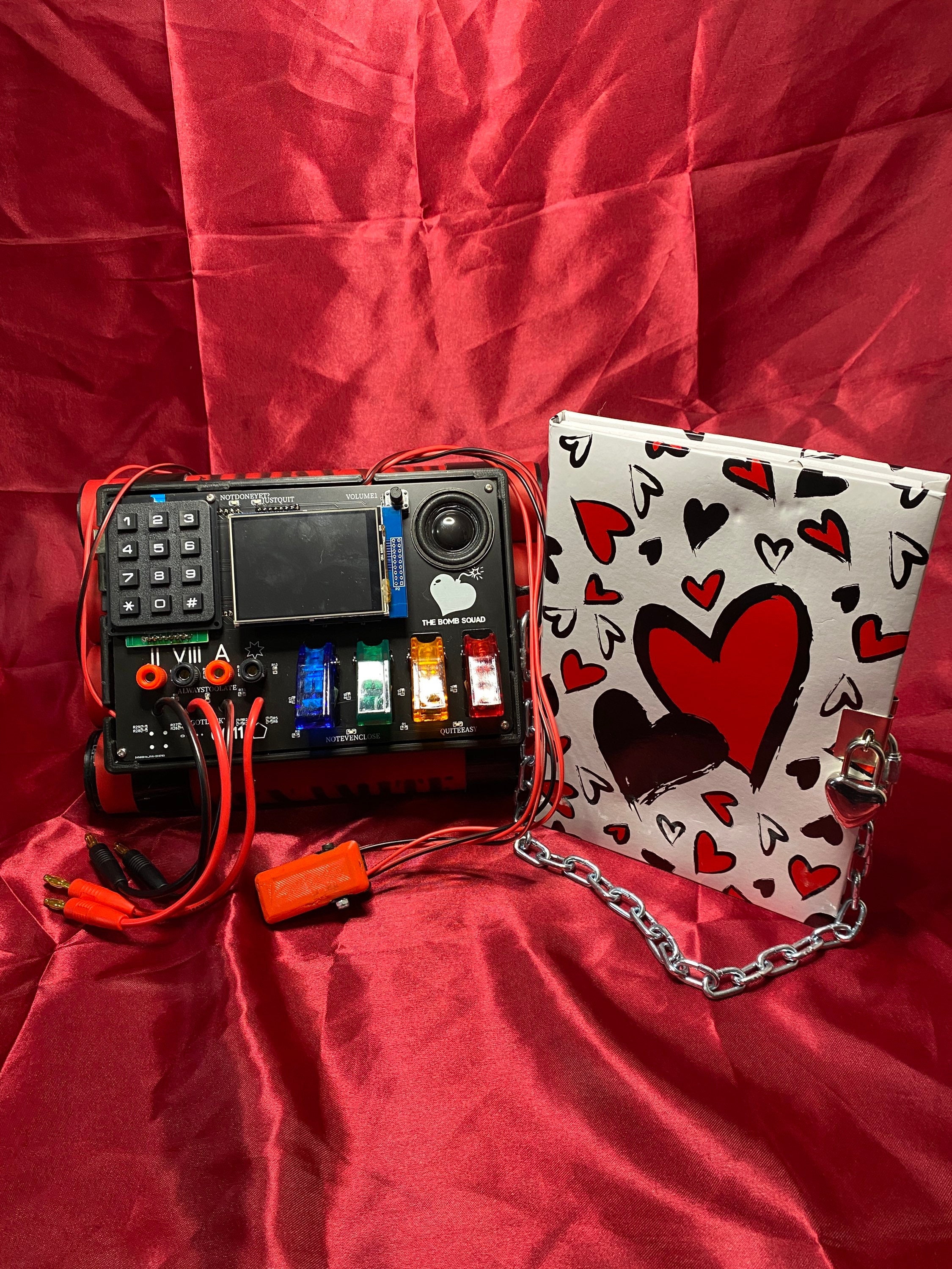 The Bomb Squad Mystery Puzzle Box Game Home Escape Room Sequential ...