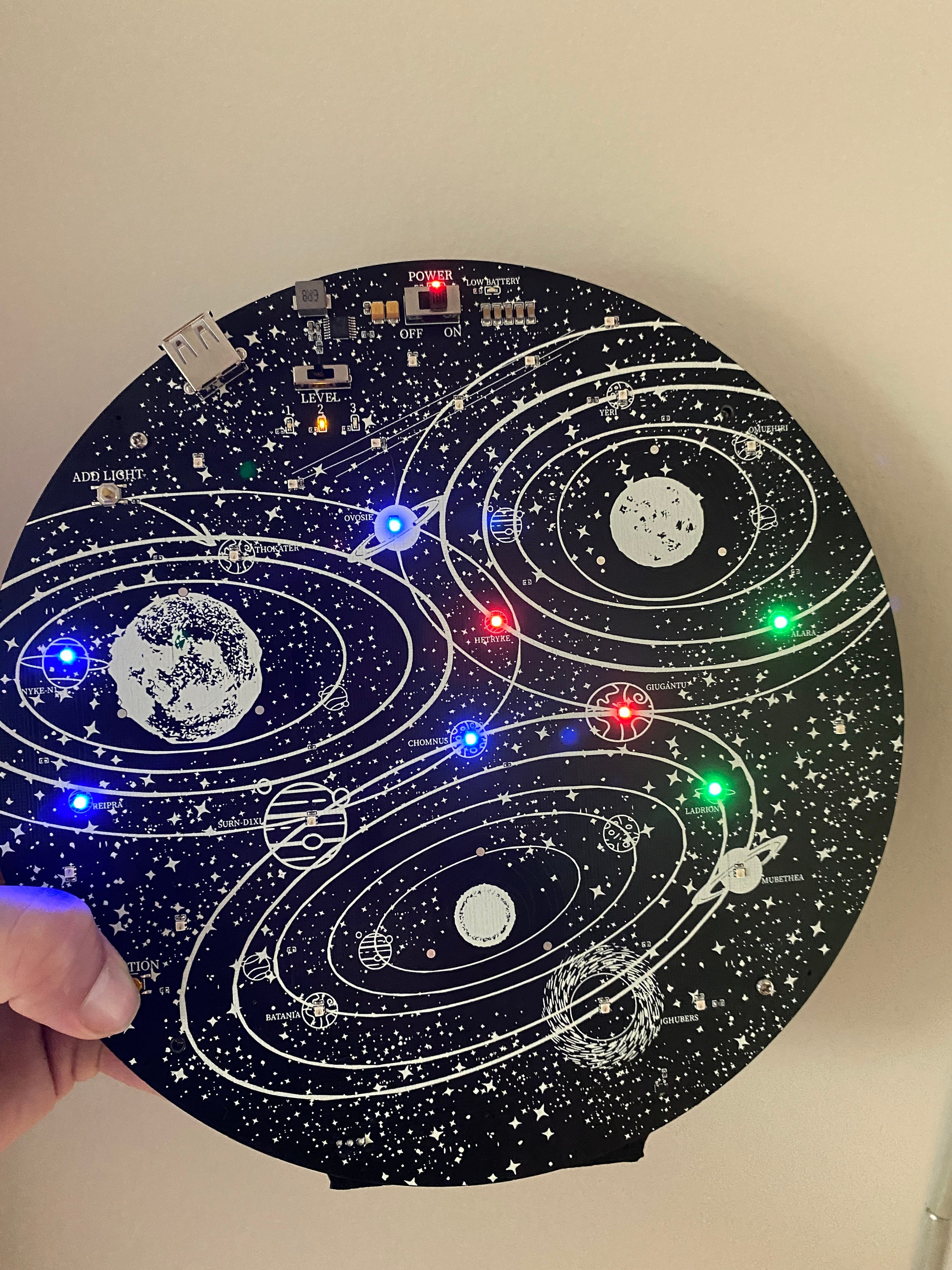 Black Hole Puzzle Box Espace Adventure PCB Mystery Touch Game Cluebox ...