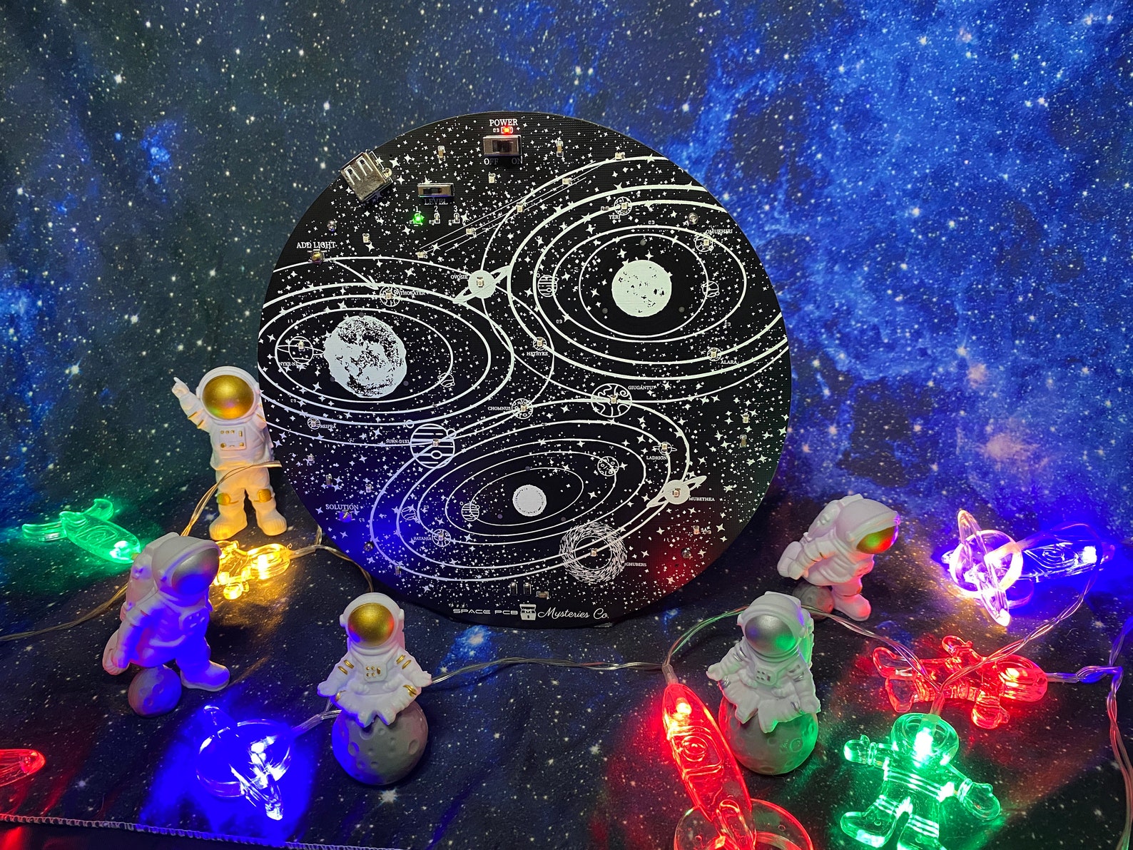 Black Hole Puzzle Box Espace Adventure PCB Mystery Touch Game Cluebox ...