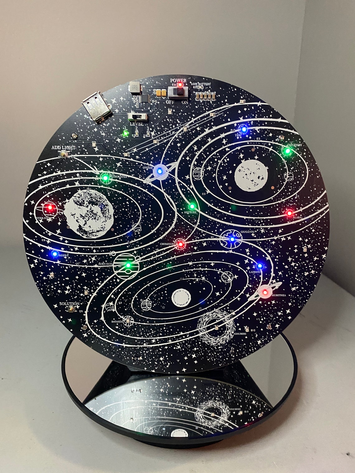 Black Hole Puzzle Box Espace Adventure PCB Mystery Touch Game Cluebox ...