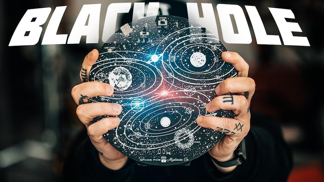 Black Hole Puzzle Box Espace Adventure PCB Mystery Touch Game Cluebox ...