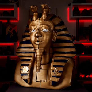 Golden Pharaoh Mystery Puzzle Box Game Home Escape Room Sequential ...