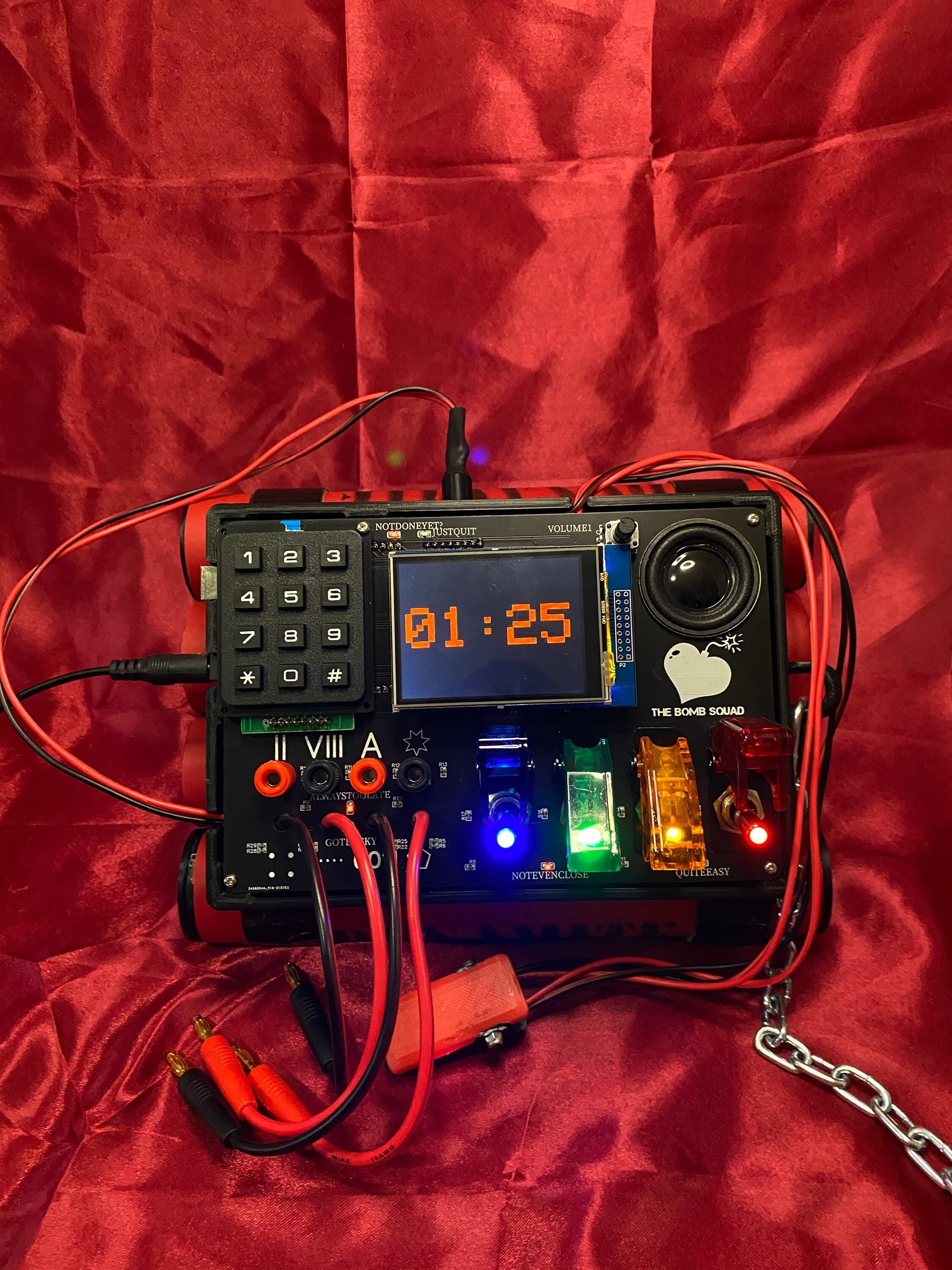 The Bomb Squad Mystery Puzzle Box Game Home Escape Room Sequential ...