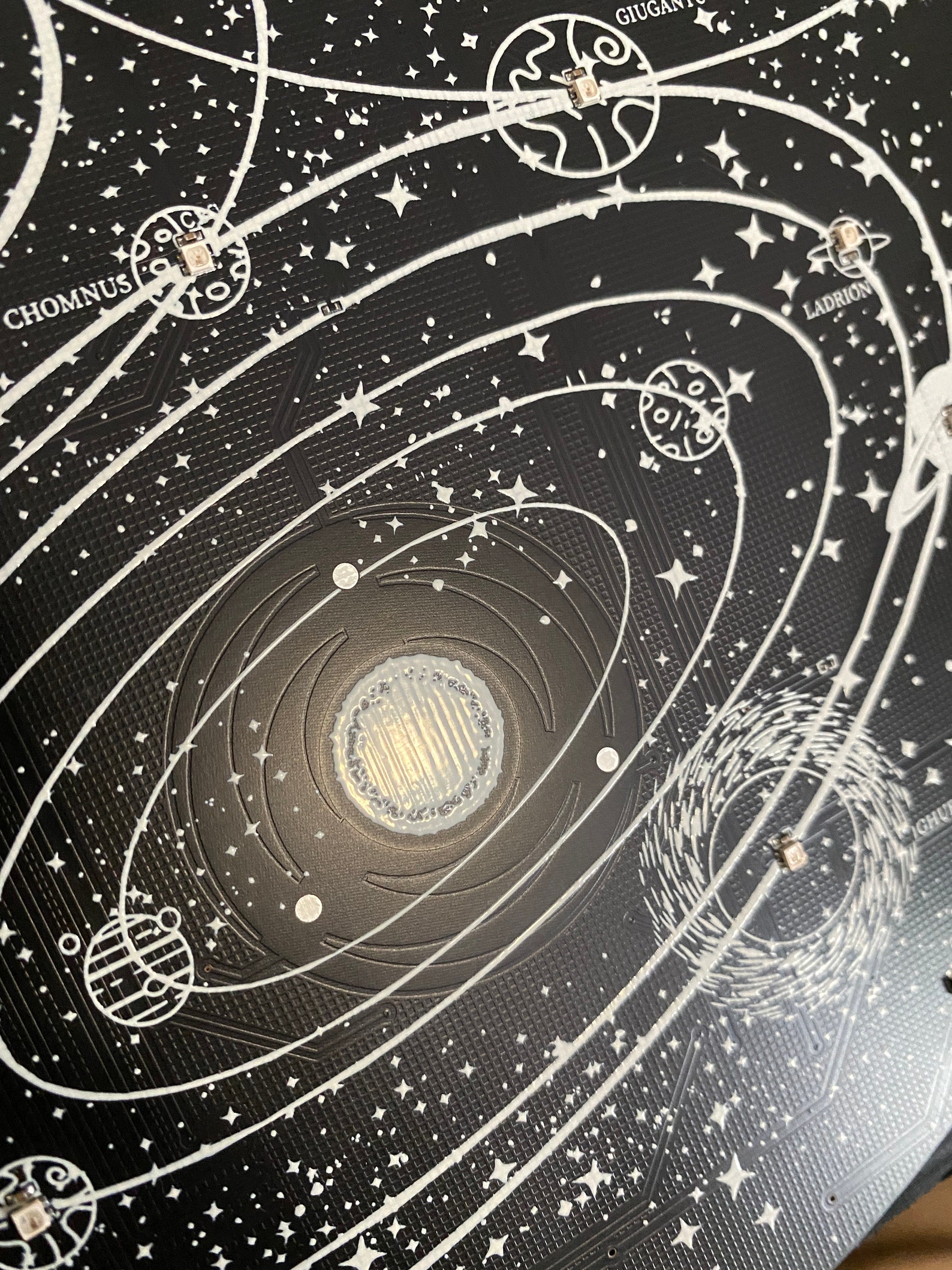 Black Hole Puzzle Box Espace Adventure PCB Mystery Touch Game Cluebox ...