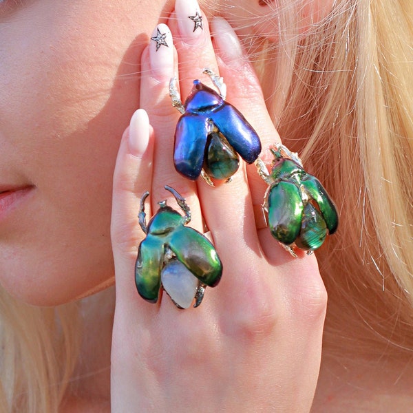 Beetle Ring - Etsy
