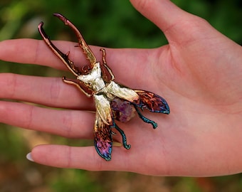 Silver Beetle Necklace / Bug Pendant / Insect Jewelry / Bug Necklace ...