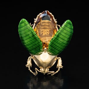 Big Beetle Ring // Insect Jewelry // Bug Ring // Insect Ring - Etsy