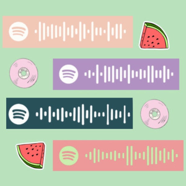 Spotify Code - Etsy