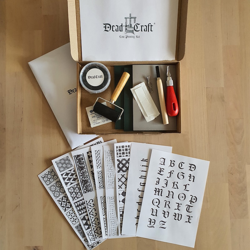 Linocut Kit - Etsy