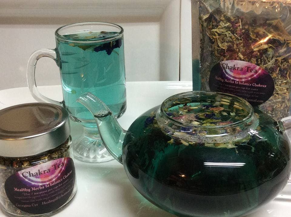 Chakra Tea Changes Colors and Has Plants With Many Self Care | Etsy