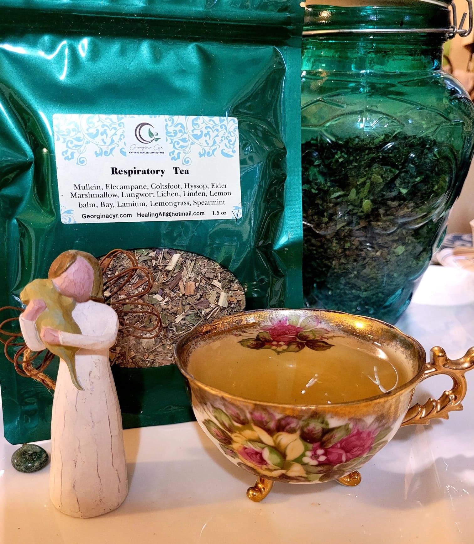 Respiratory Tea - With Mullein and Herbs for Lung Self Care - Etsy