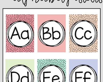 Muted Colors Classroom Decor - Etsy