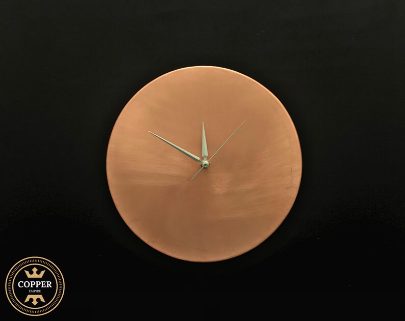 Clocks Home & Living Home Décor Rusted Old Copper Wall Clock Rustic ...