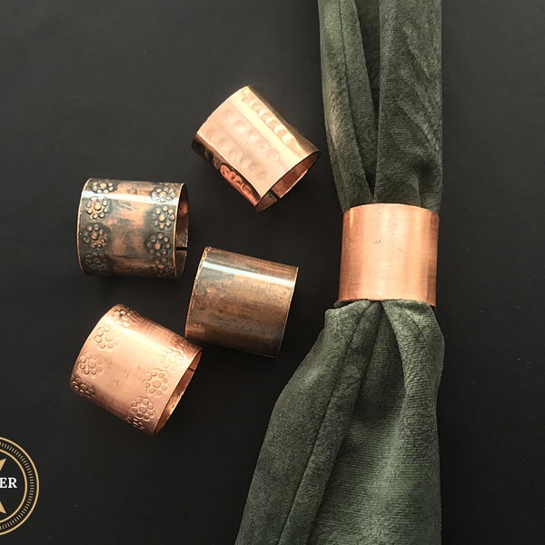Copper Napkin Ring - Etsy