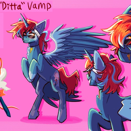 Custom My Little Pony Original Character Reference Sheet - Etsy