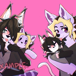 Furry Matching Icon Base | FURRY BASE - Etsy