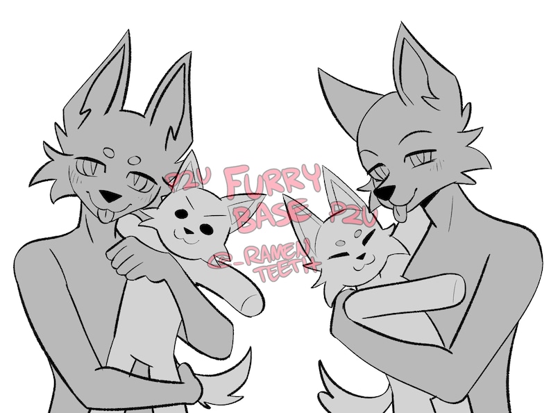 Furry Matching Icon Base | FURRY BASE - Etsy