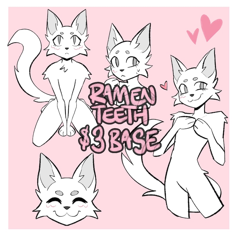 Furry Cat Base - Etsy