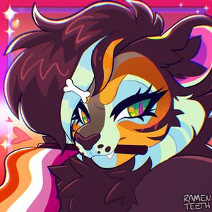 Furry Icon | Fursona Pfp | FURRY COMMISSION - Etsy