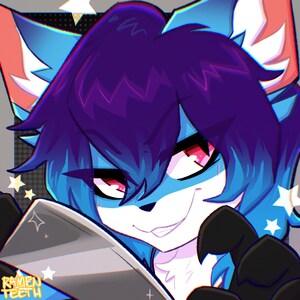 Furry Icon | Fursona Pfp | FURRY COMMISSION - Etsy