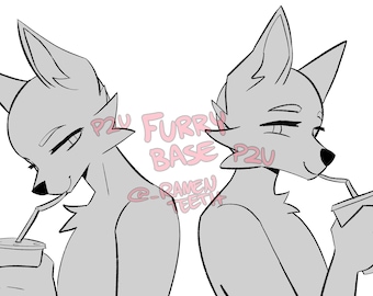 Furry Matching Icon Base | FURRY BASE - Etsy