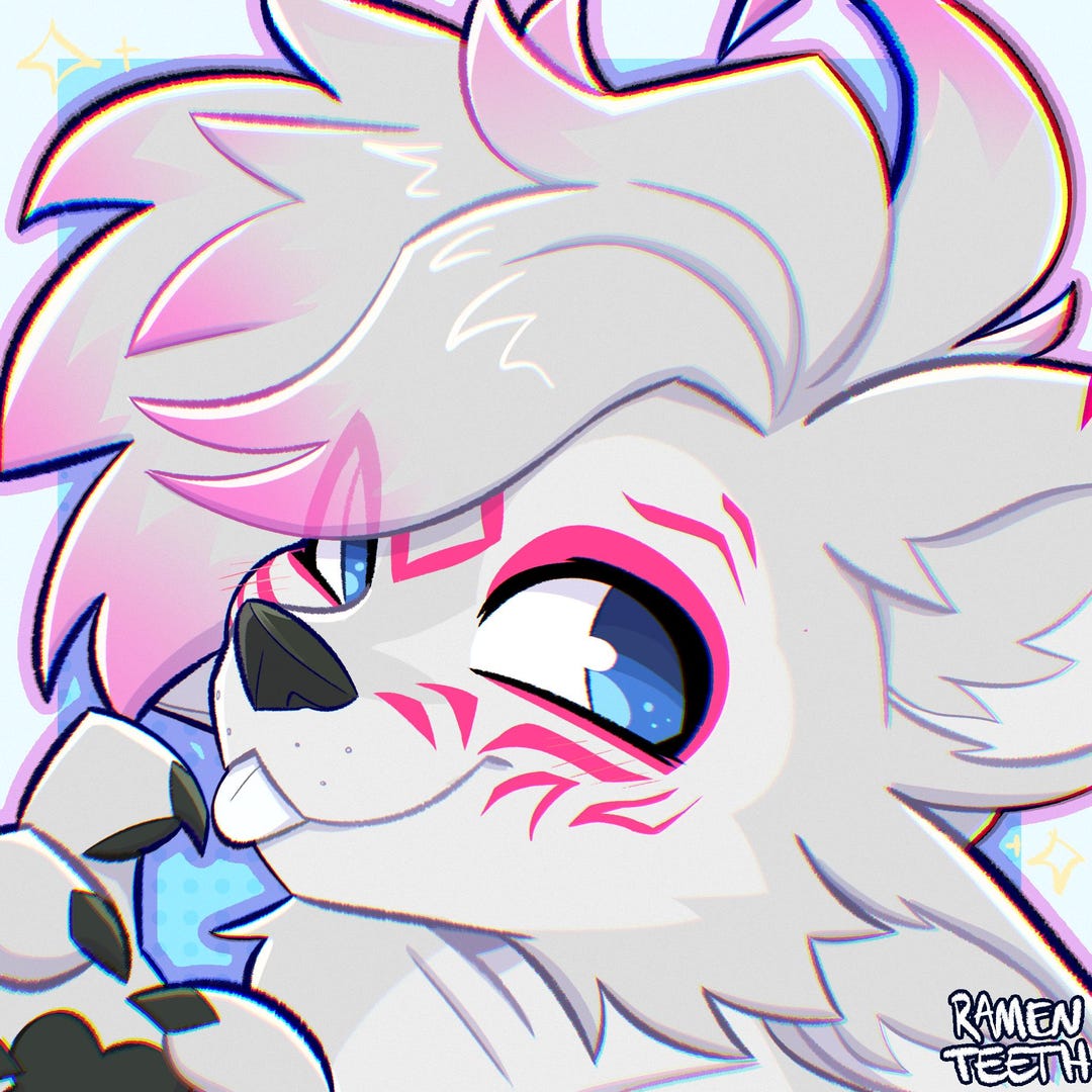 Furry Icon | Fursona Pfp | FURRY COMMISSION - Etsy