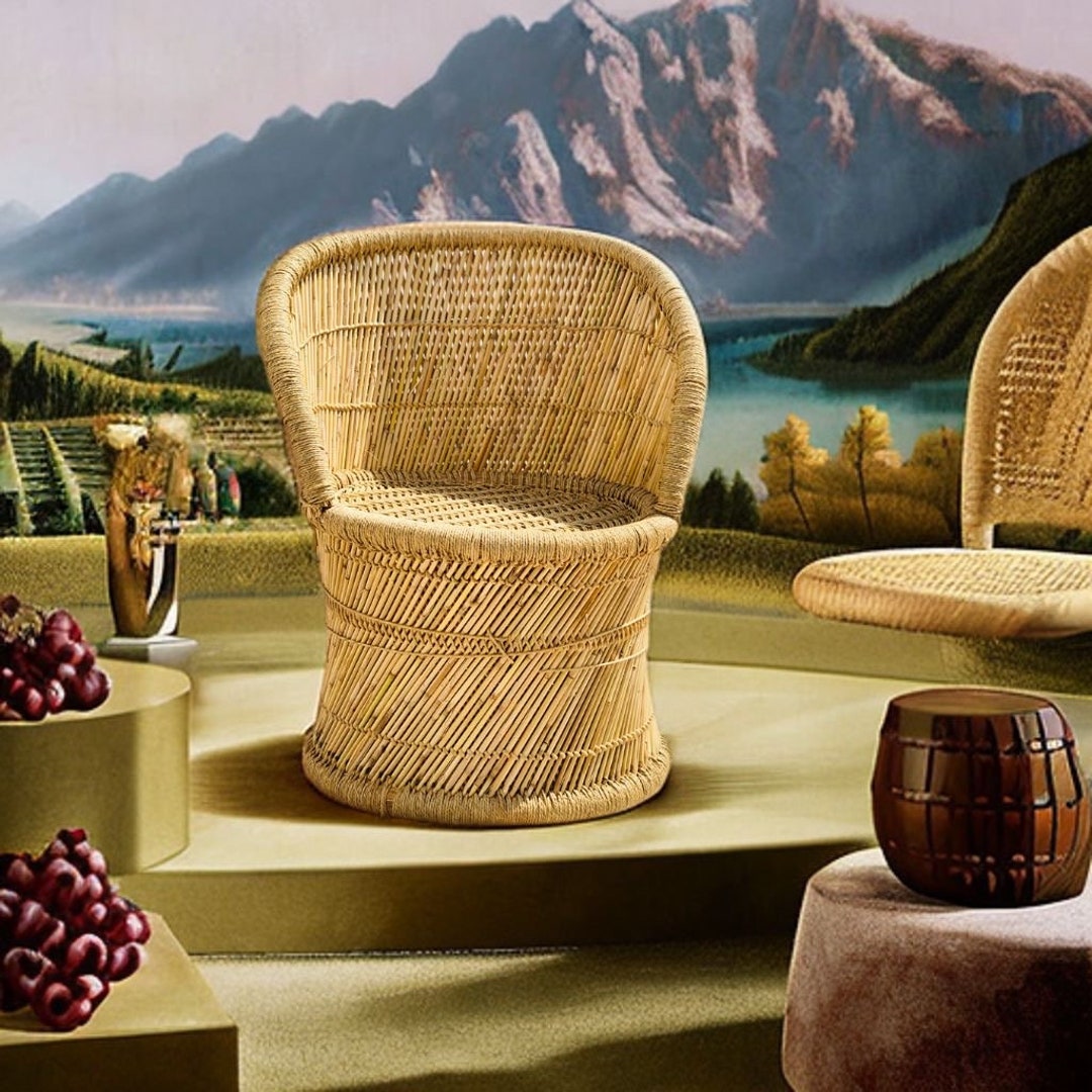 Eco-friendly Wooden Chair for Indoor/outdoor- Bamboo | Garden Chair ...