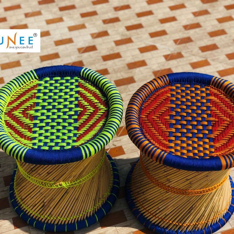 Colorful Garden Stool - Etsy