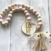 Valentines Day Bead Garland, Candy Heart Beaded Garland, Candy Heart ...