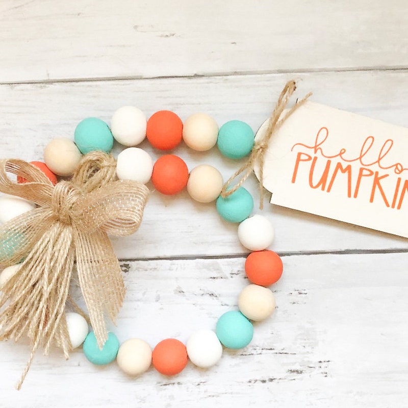 Teal Fall Decor - Etsy