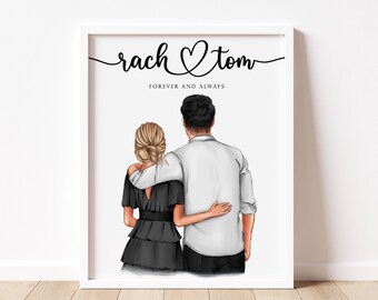 Couple Print - Etsy UK