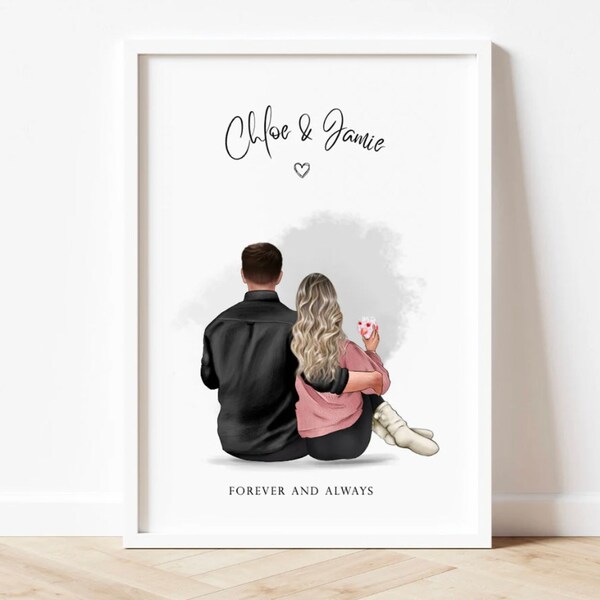 Couple Print - Etsy UK