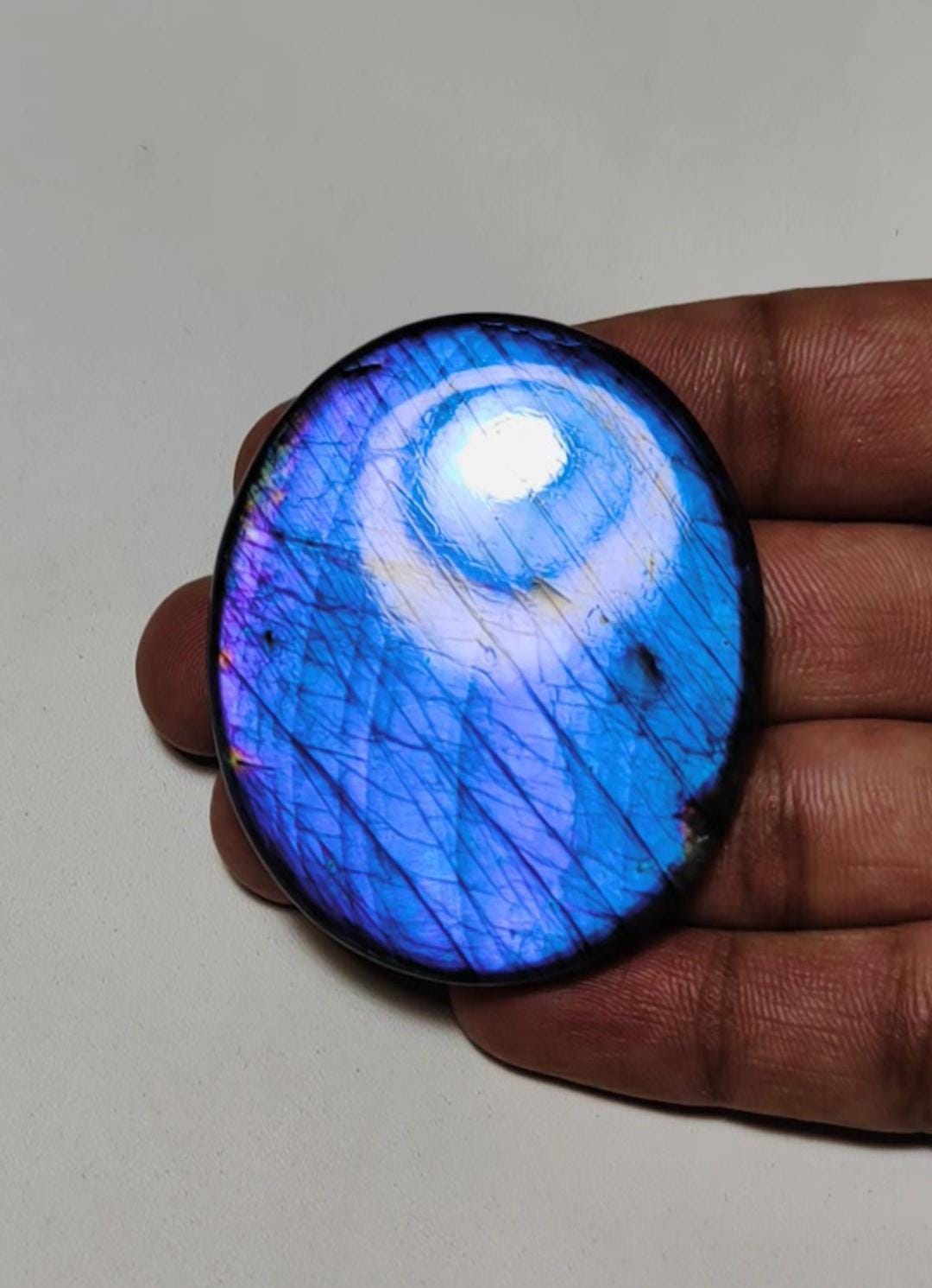 Super Gorgeous!! Purple Flashy Spectrolite Labradorite Gemstone ...