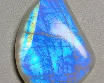 Rare Blue Moonstone - Etsy