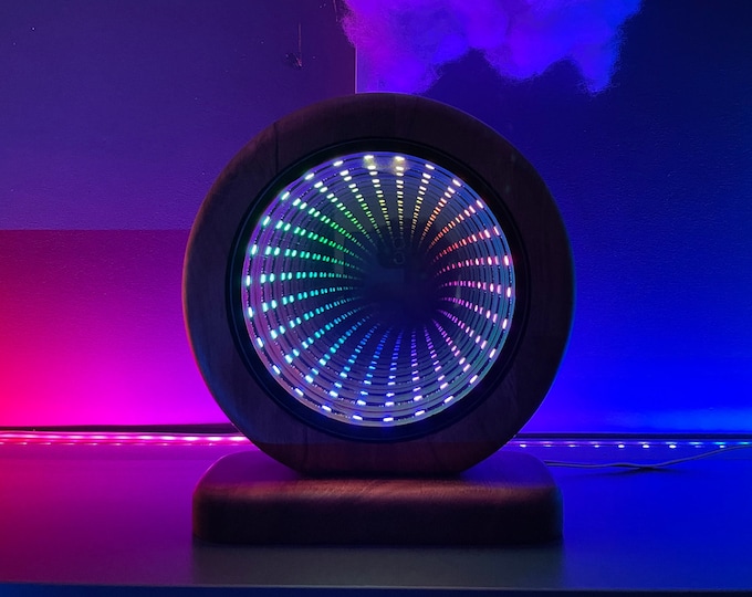 Infinity Mirror Shadowbox Creepy Cavern, 6x6 Mirror - Etsy