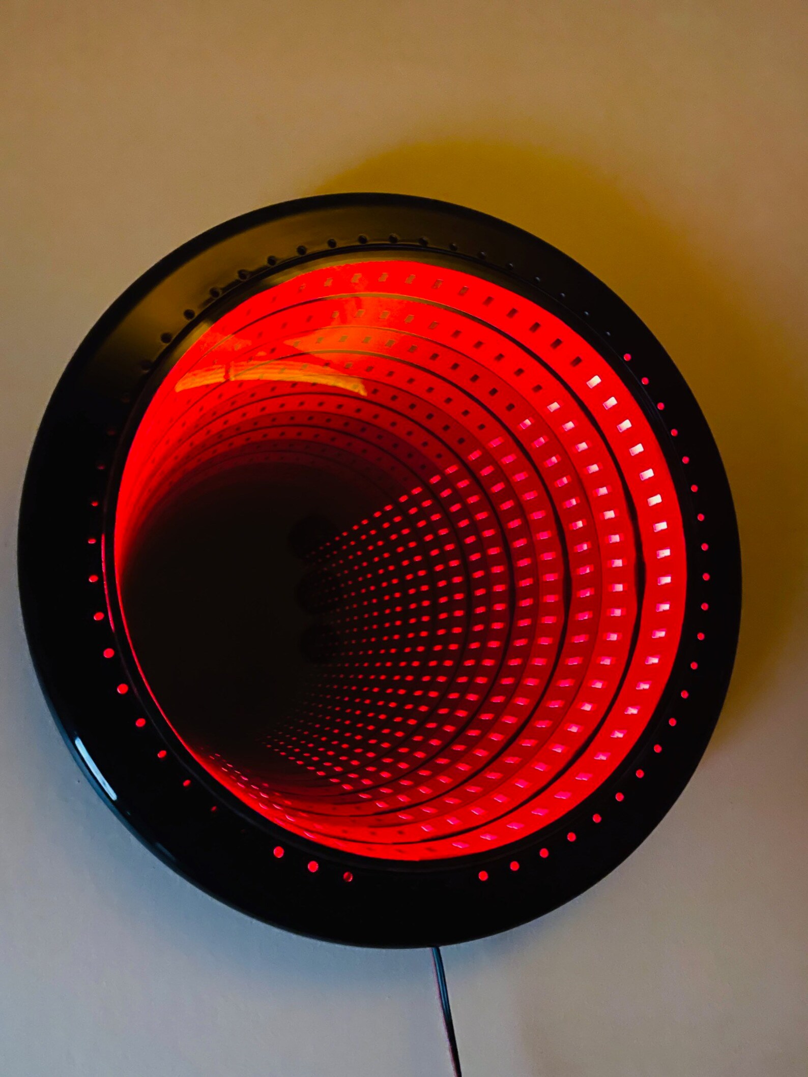 İnfinity Mirror Wall Decor İnfinity Effect LED Light Wall - Etsy