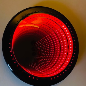 İnfinity Mirror Wall Decor İnfinity Effect LED Light Wall - Etsy