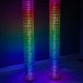 RGB Wooden Corner Lamp, (2xlamp), Led Floor Lamp, RGB Led Tower, Wooden ...