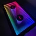 Infinity Mirror Coffee Table, Custom Coffee Table, Infinity Effect, RGB ...