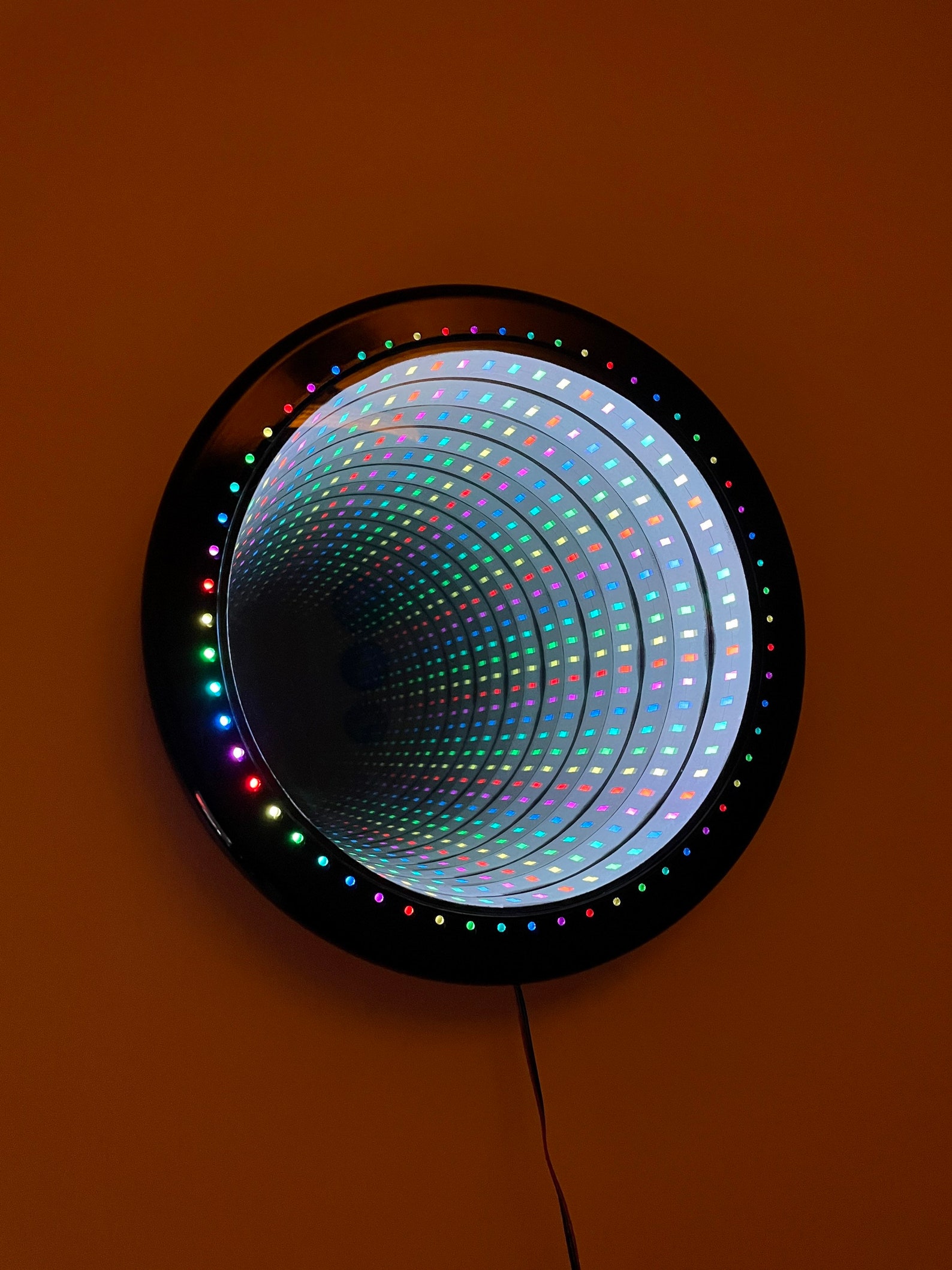 İnfinity Mirror Wall Decor İnfinity Effect LED Light Wall - Etsy