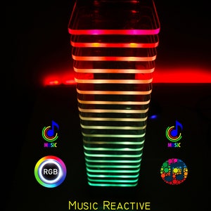 Minimalist RGB Led Desk Lamp, Living Room Accessories, Argb , RGB Light ...